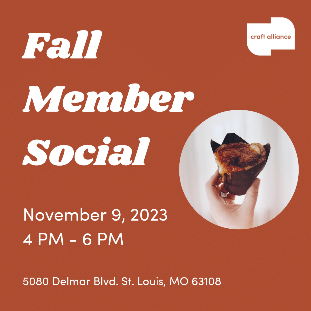 Fall Member Social - Craft Alliance